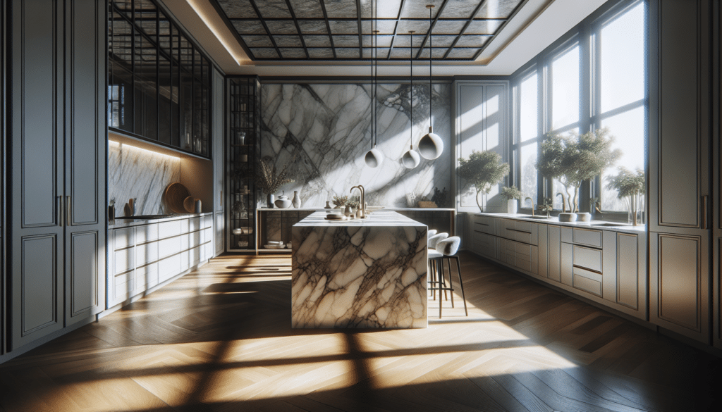Are marble countertops the key to a luxurious kitchen transformation?
