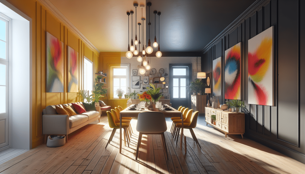 How can you quickly transform your dining room decor from drab to fab?